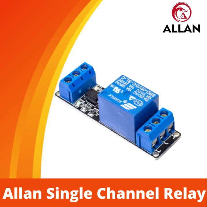 Allan Single Channel Relay 1 Channel Relay 1-Way Relay Module 1CH 5V l ...