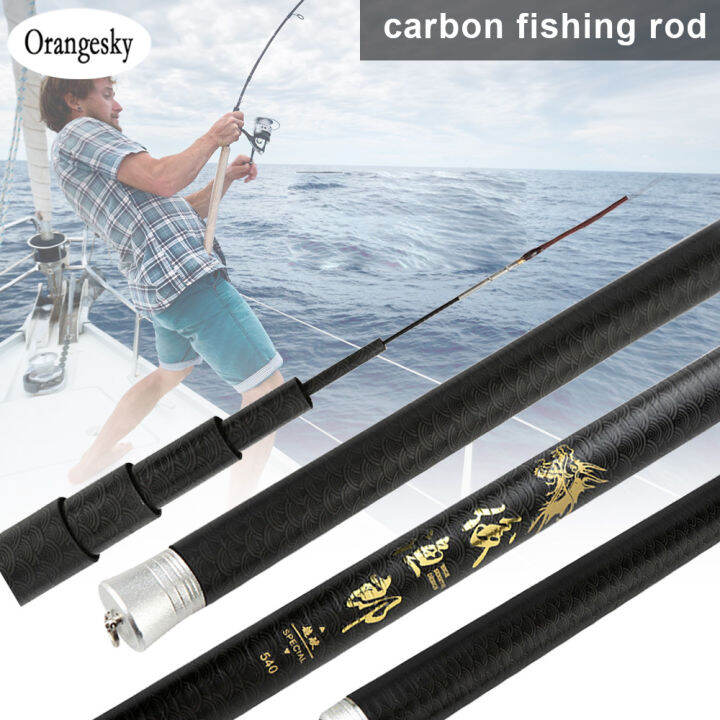 Tongkat Pancing, Orangesky, Karbon, Ringan, Peralatan Memancing, Tiang ...