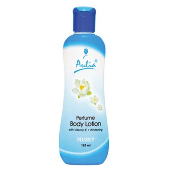 Aulia Perfume Body Lotion With Vitamin E + Whitening 600ml - Musky ...