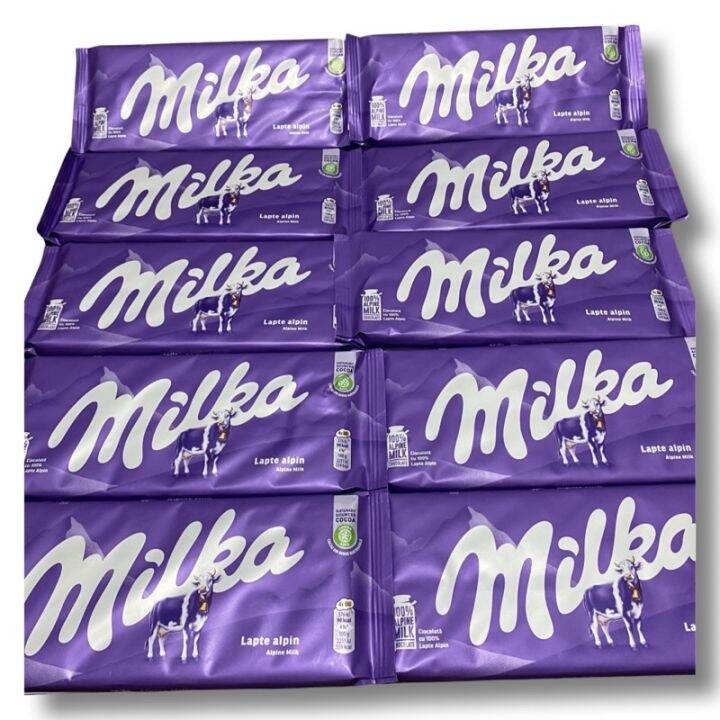 Milka Alphine Milk Chocolate 100g | Lazada PH