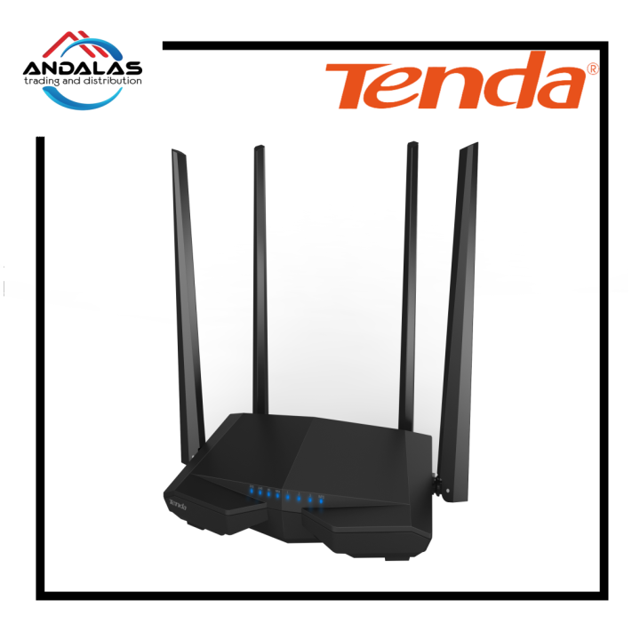 TENDA ROUTER WIFI WIRELESS RUTER 4 IN 1 AC6 PEMANCAR WIFI | Lazada ...