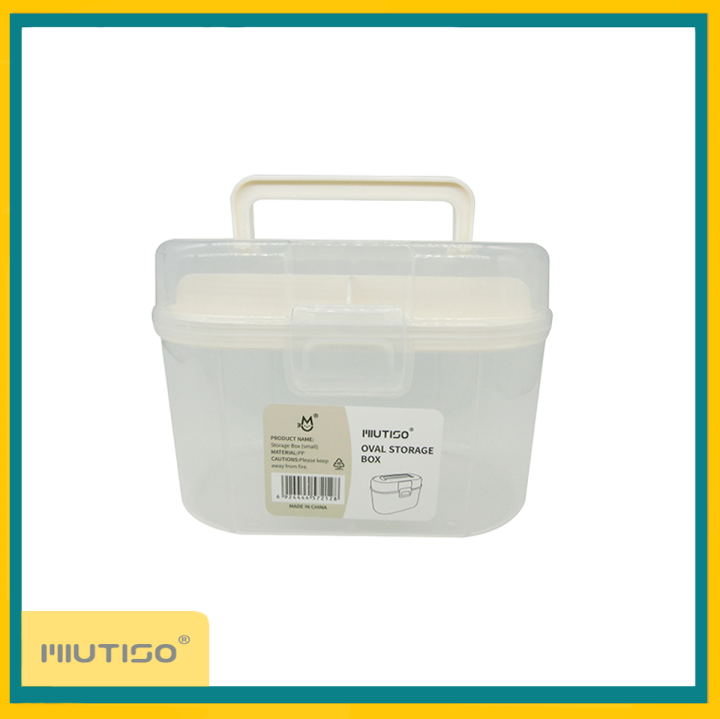 Miutiso Household Multi-Function Storage Box Medicine Box Container ...
