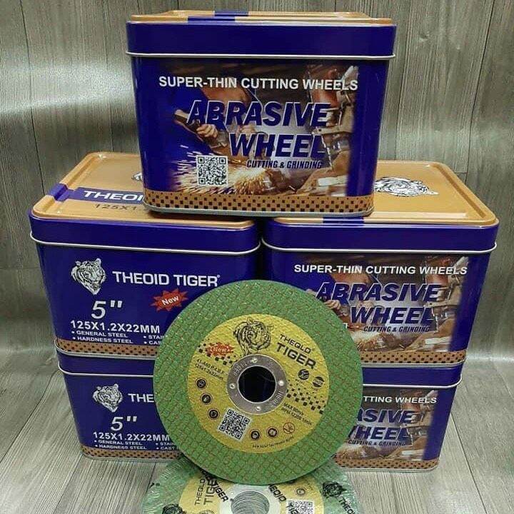 (Hộp 50 lưỡi) đá cắt sắt tiger 107mm-125mm | Lazada.vn
