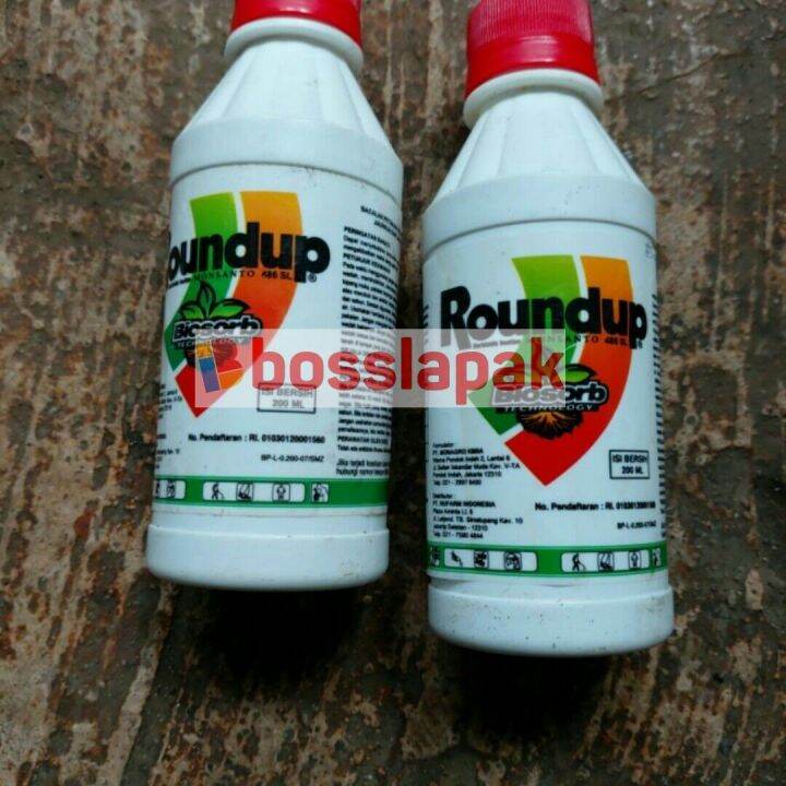 TERLARIS Roundup 486 SL 200 ml / Racun Rumput / Hebisida 200 ml - Alat ...