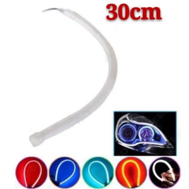 PZF MSM COD 30CM DRL Flexible LED Light Eyeline Waterproof 12V (Pink ...