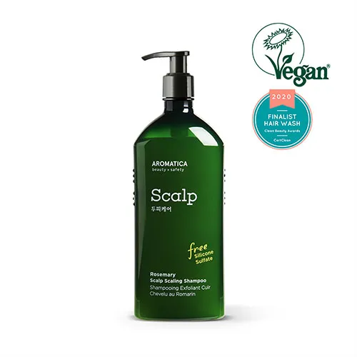 [Aromatica] Rosemary Scalp Scaling Shampoo 400ml | Lazada PH