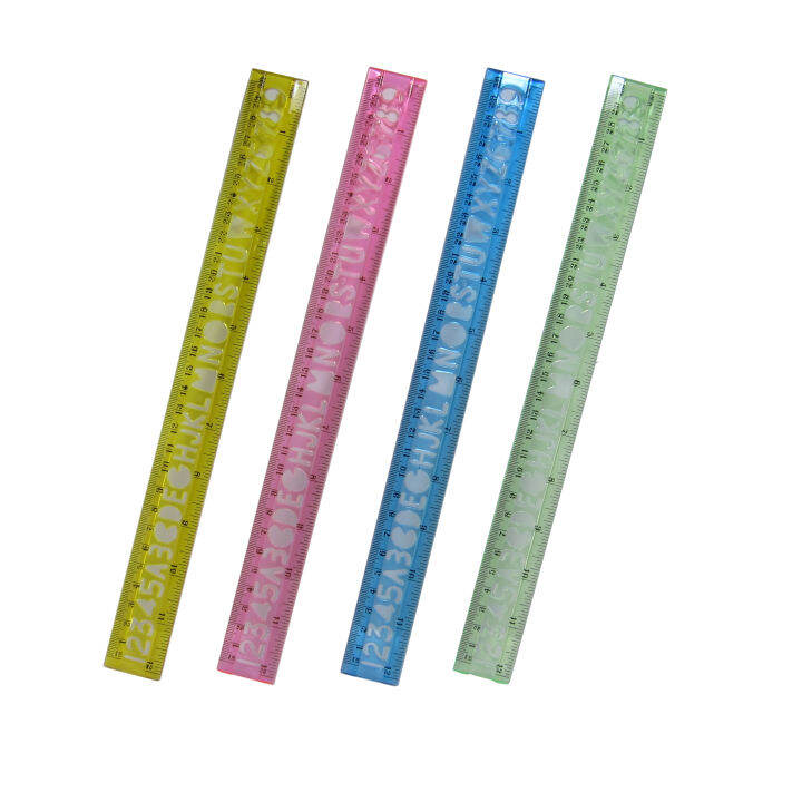 HBW Ruler 12" Alphabet Ruler KR-030 | Lazada PH