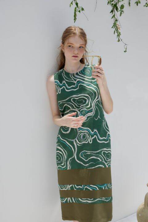 SADIE CUT & PASTE DRESS | Lazada.co.th
