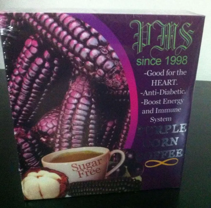 PMS Purple Corn Coffee (10 Sachets) | Lazada PH