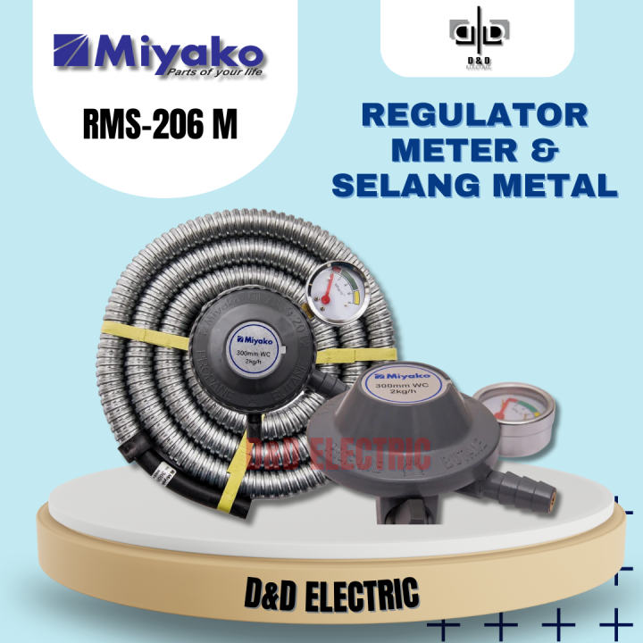 REGULATOR METER DAN SELANG METER KOMPOR GAS PLUS AMPERE PAKET MERK ...