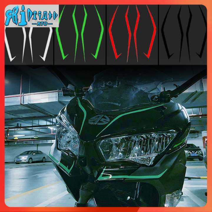 RTO Motorcycle Fairing Sticker KAWASAKI Modified Decal For Kawasaki ...