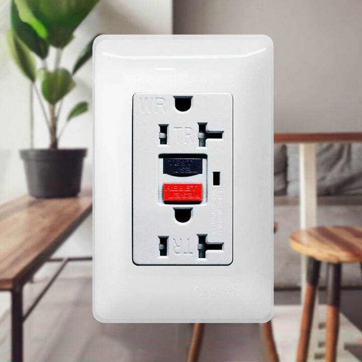 Earth fault circuit protection leakage protection socket GFCI-20A ...