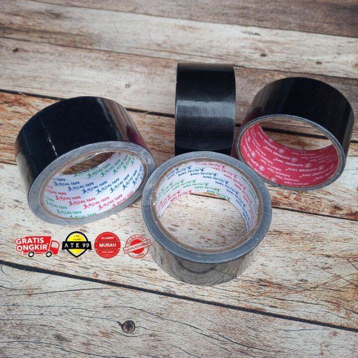 Lakban JILID kain/lakban Hitam 45mm/CLOTH TAPE/lakban kain | Lazada ...