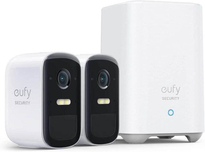 eufy Security, eufyCam 2C Pro 2-Cam Kit, Wireless Home Security System ...