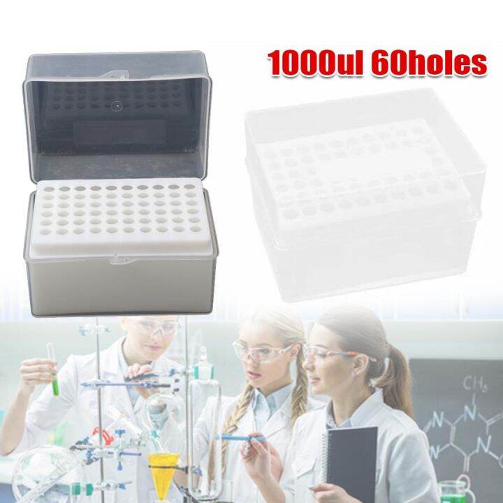 Plastic Pipette Tip box Liquid Tube Storage Box Laboratory Centrifuge ...