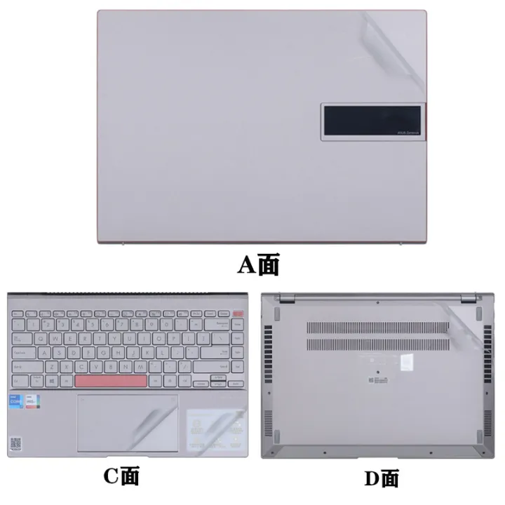 Full Body Sticker skin protector for Zenbook 14X OLED UX5400 UX5400 ...