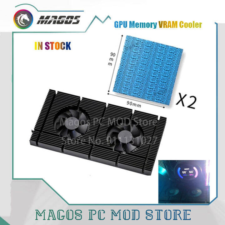 GPU Backplane Radiator For RTX 3090 3080 3070 Series , Aluminum ...