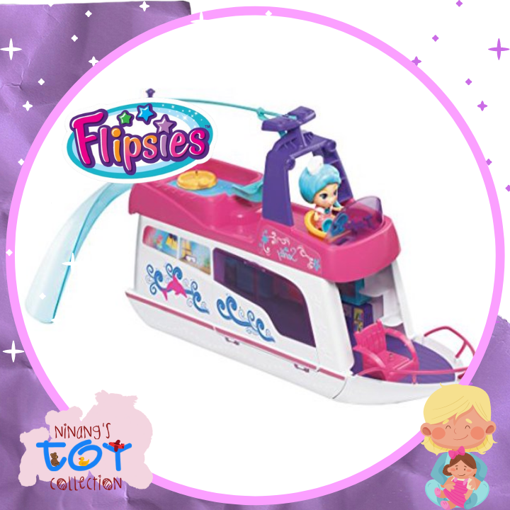 NINANG'S TOY COLLECTION VTech Flipsies Sandy's House and Ocean Cruiser Doll House | Flipsies ...