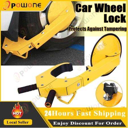 Car Tire Lock Heavy Duty Car Tire Claw Chuck Tire Lock Suction Cup Tire ...