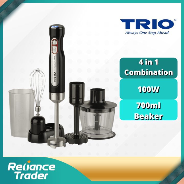 TRIO RECHARGEABLE HAND BLENDER TRS-51HB | Lazada