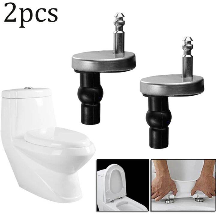 2 X Toilet Seat Hinge 60mm 8mm Practical To Use High Quality Practical ... 2 X Toilet Seat Hinge 60mm 8mm Practical To Use High Quality Practical ...