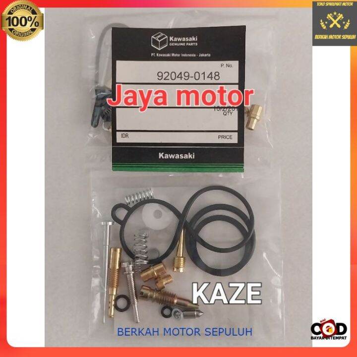 Reparkit Karburator Kaze Kawasaki Asli 92049-0148 COD / Repair Kit ...