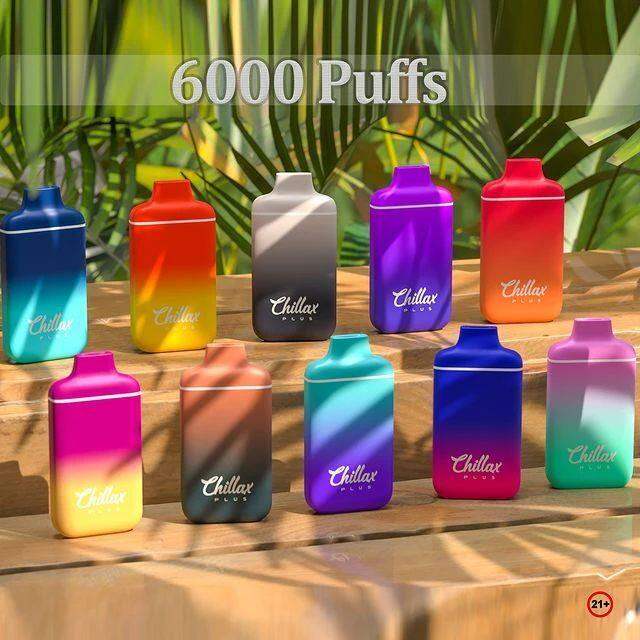 Authentic【Warrant】 Chillax Plus 6000 PUFFS Infinity Pod 5 Menthol Chil ...