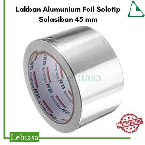 Lakban Alumunium Foil Selotip Solasiban 45 mm | Lazada Indonesia