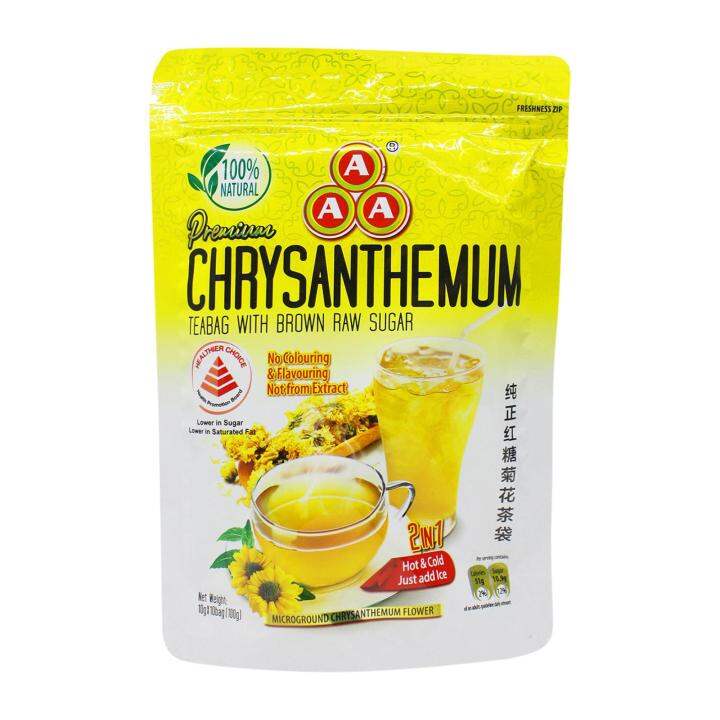 AAA Chrysanthemum Tea Bag W/Brown Sugar | Lazada Singapore