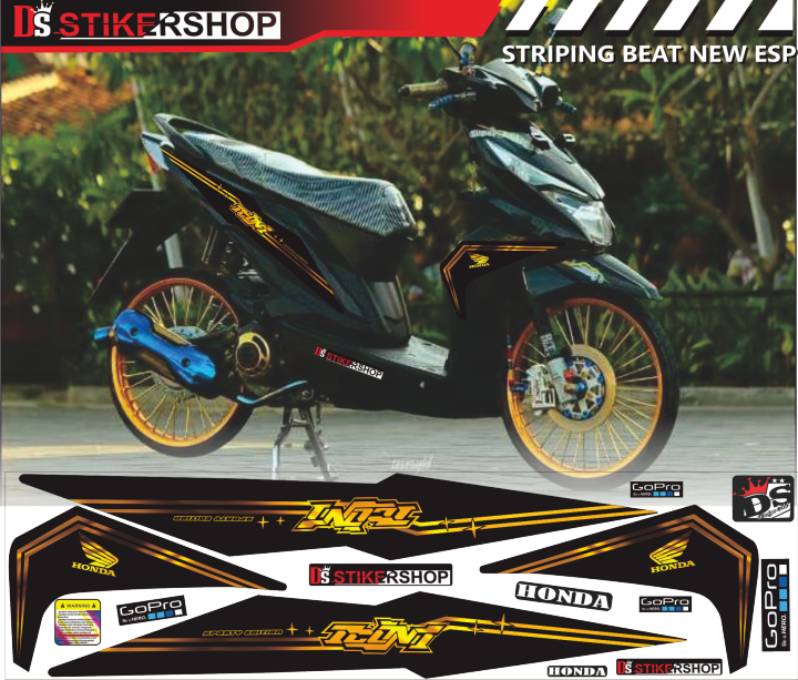 striping beat new esp simple | Lazada Indonesia