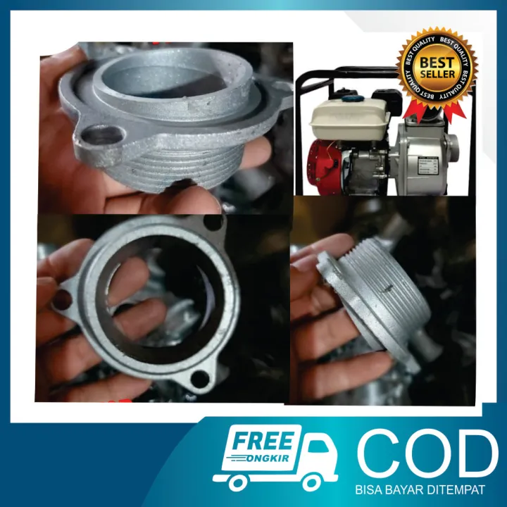 Sok Drat Tapak Drat Baut Soket Nepel flange Mesin Pompa air Diesel Alkon 2 inci | Lazada Indonesia