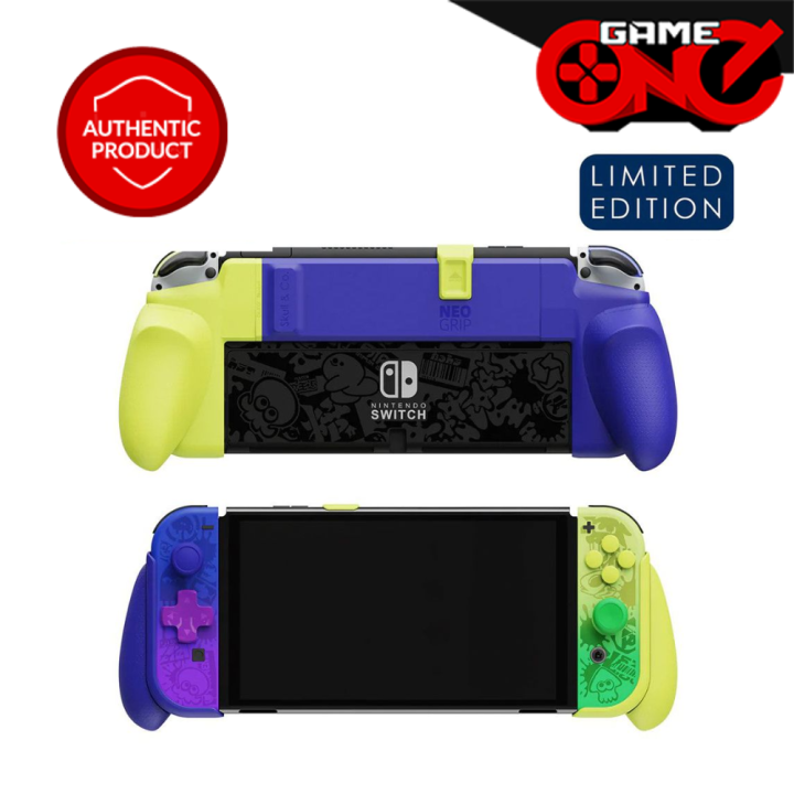 Skull & Co NeoGrip for Nintendo Switch OLED and Regular Model Splatoon ...
