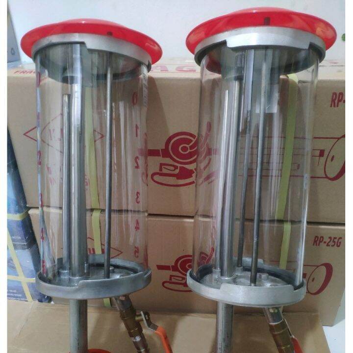 Tabung kaca pertamini manual 5 L set NON pompa | Lazada Indonesia