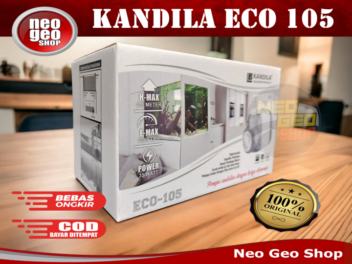 KANDILA ECO 105 ECO105 MESIN POMPA CELUP POWER HEAD AQUARIUM LOW WATT | Lazada Indonesia