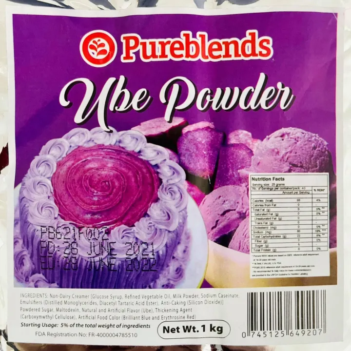 Pureblends Ube Powder 1kg | Lazada PH