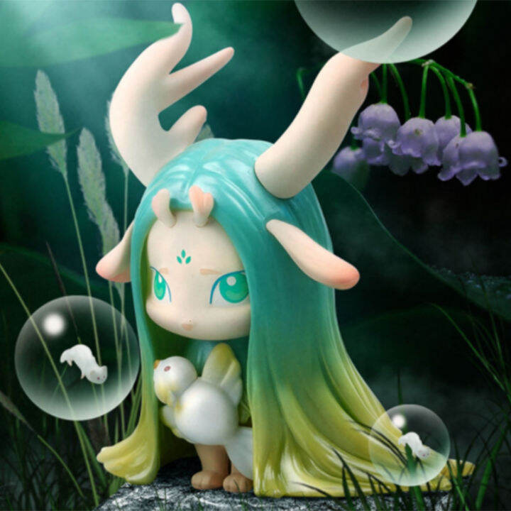 FuZoo Wonderland ตาบอดสุ่มกล่องของเล่นอะนิเมะรูปตุ๊กตา M Oose ป่าวิญญาณ ...