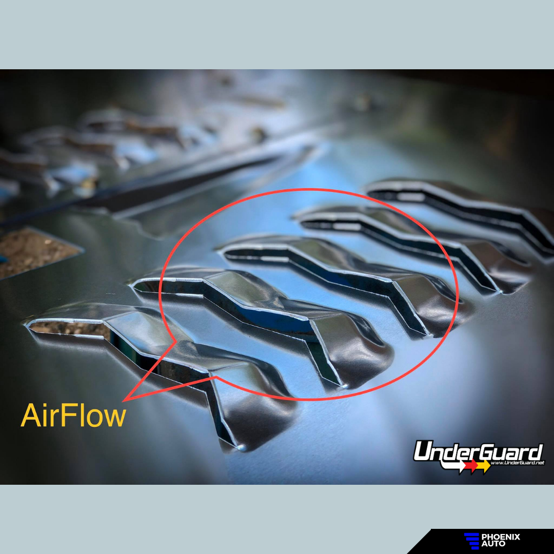 Underguard แผ่นปิดใต้ท้องรถ Toyota CHR ปี 2017-ปัจจุบัน พร้อมอุปกรณ์ติดตั้ง (รับประกันสินค้า 1 ...