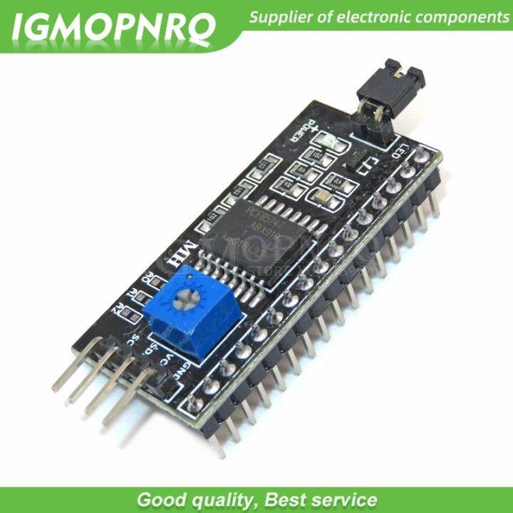 Iic I2c Twi Spi Serial Interface Board Port For Arduino 1602 2004 Lcd
