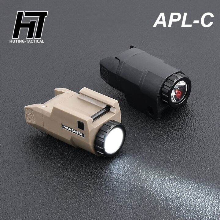 Tactical Apl C Inforc Hanging Flashlight For Weapon Pistol 20mm Rail