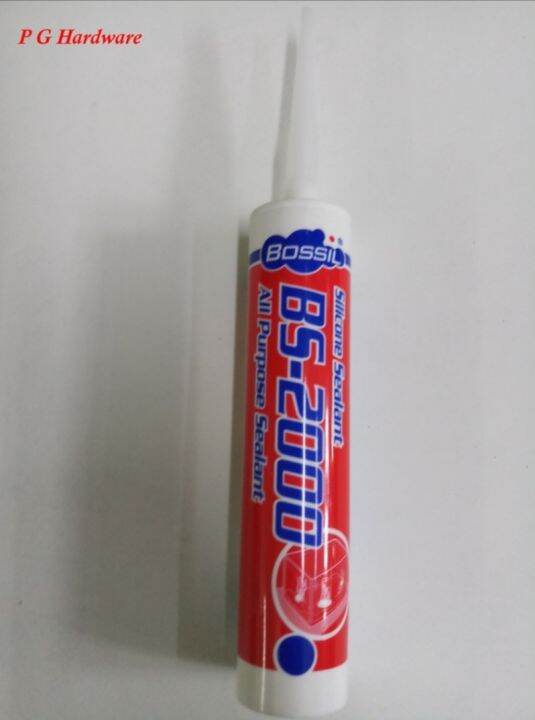 Bossil Silicone Sealant BS-2000 (Clear) 280ml | Lazada