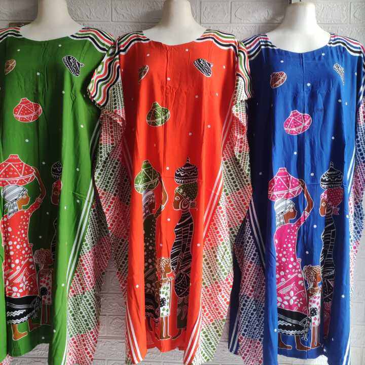 DASTER KALONG MERK HENGKY MOTIF KENDI DAN KUPU PASTA | Lazada Indonesia