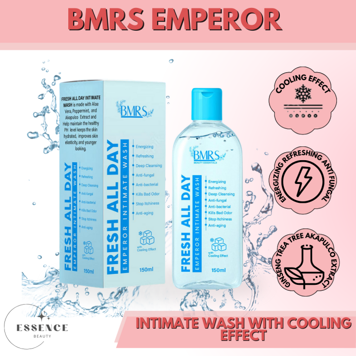 BMRS Fresh All Day EMPEROR MASCULINE WASH for MEN with cooling effect ...