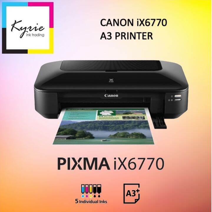 Canon Pixma iX 6770 A3 Single Function Inkjet Printer IX6770 | Lazada PH