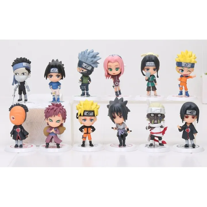 6pcs-set ruto Figure ruto Kakashi Sasuke Haku Zabuza Minato Kyuubi ...