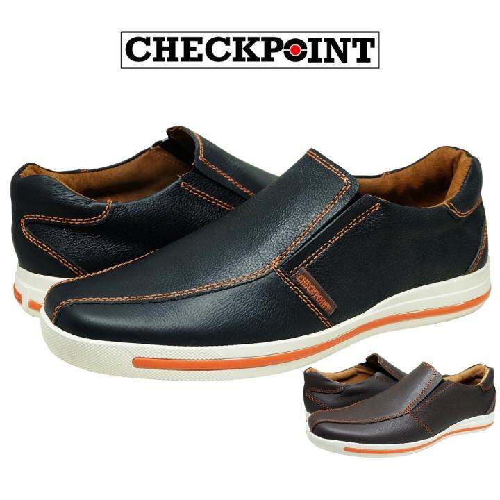 Checkpoint MARIKINA MADE men's CASUAL SHOES black brown | Owen | Lazada PH