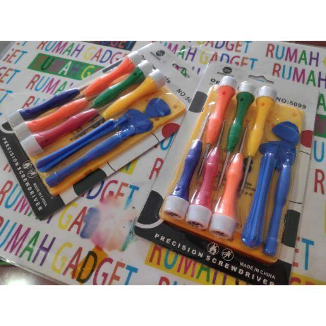 OBENG PEMBUKA HANDPHONE SEMUA JENIS OPEN TOOL SET SUNSHINE 5099 ALAT ...