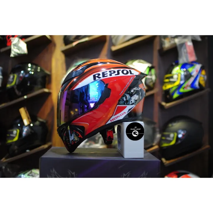 Royalm138b Repsol V2 Fullface Helmet | Lazada PH