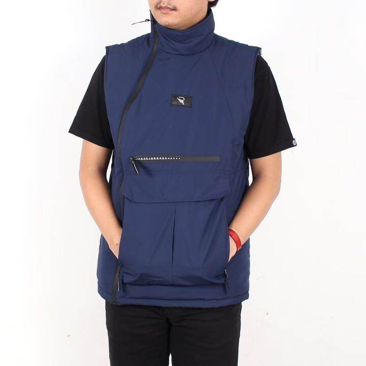 DFS - Rompi Vest Parasut Pria Bahan Waterproof Premium Tebal Pelindung ...