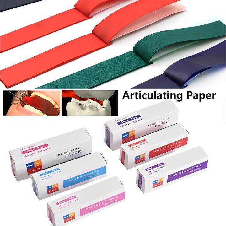 Dental occlusal paper denture repair occlusal check dental care red ...