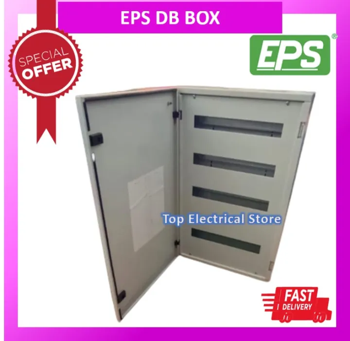 EPS EL4 (4 ROW 72 WAY) METAL CLAD ENCLOSURE DB BOX MCB METAL BOX | Lazada